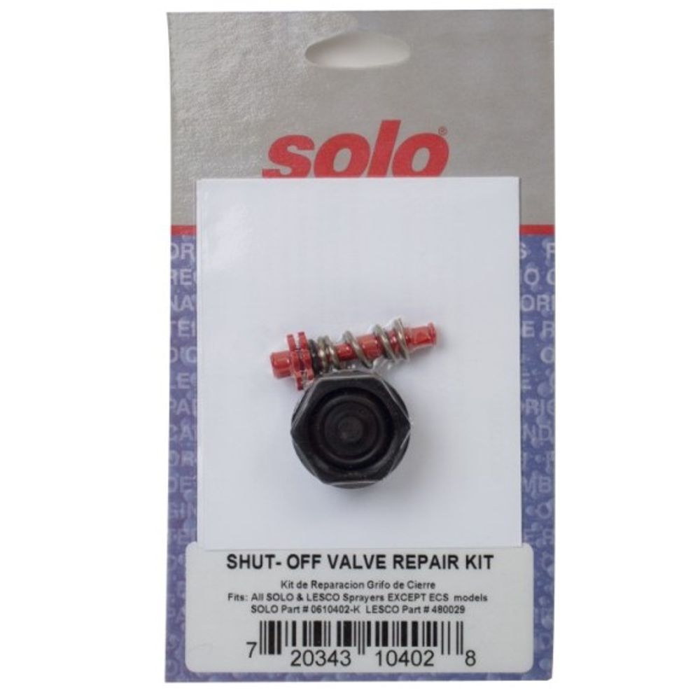 Solo, Sprayer Shut-Off Valve Repair Kit | Wilco