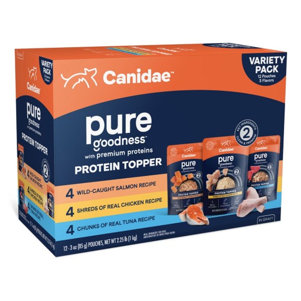 Canidae, Pure Protein Topper Variety Pack, 12 pk | Wilco