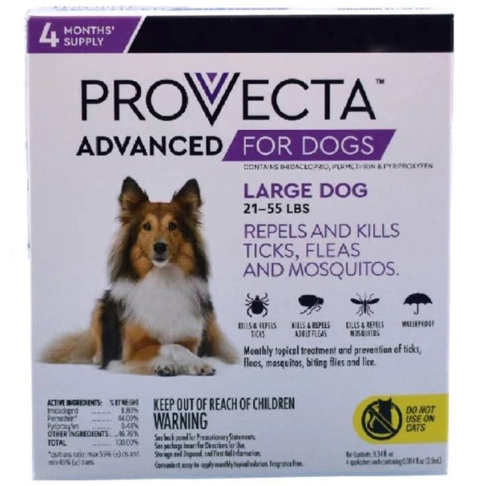 PROVECTA, Advanced For Dogs 11-20 lbs, 4 pk | Wilco