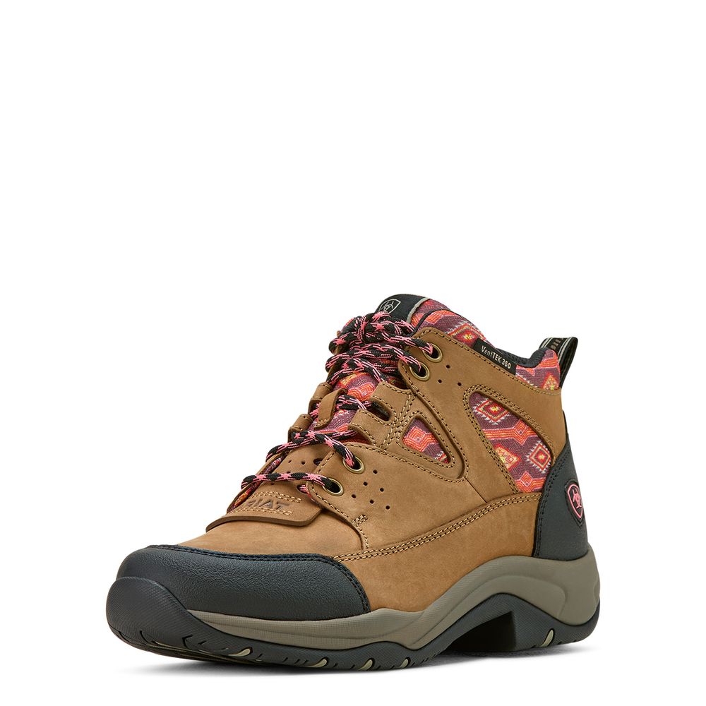 Ariat, Ladies Tan Aztec Terrain VentTEK 360 Boot | Wilco