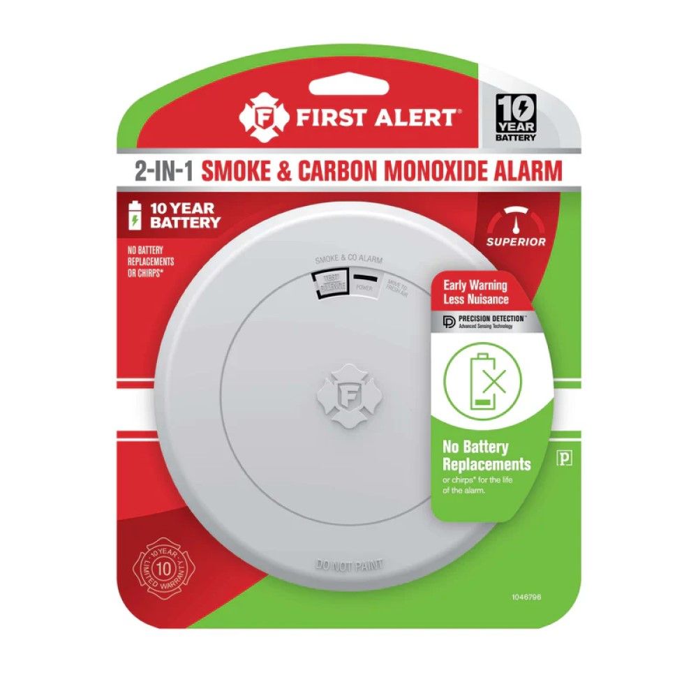 First Alert, 2-In-1 10-Year Battery Photoe… de Alarm | Wilco