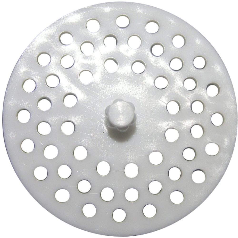 Lasco 3 In. Dia White Plastic Fit-All Disp… Strainer | Wilco