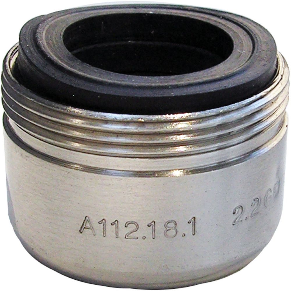 Lasco 2.2 GPM Dual Thread Aerator, Satin Nickel | Wilco