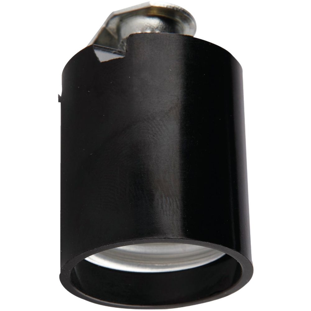 Leviton Keyless Medium Base Black Lamp Socket | Wilco