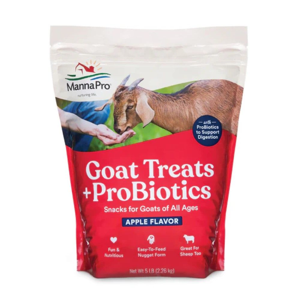 Manna Pro, ProBiotic Apple Goat Treats, 5 lb | Wilco